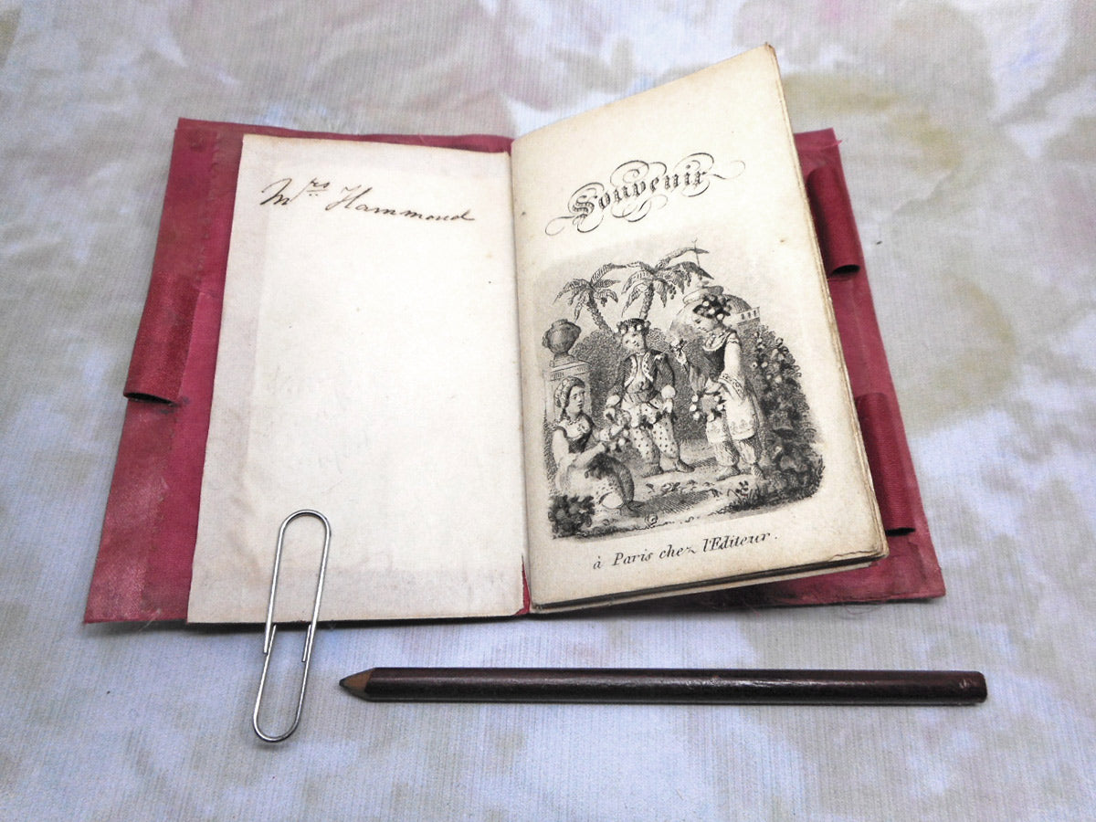 SOLD…..An engraved mother of pearl notebook. French. c 1850 – Curio ...