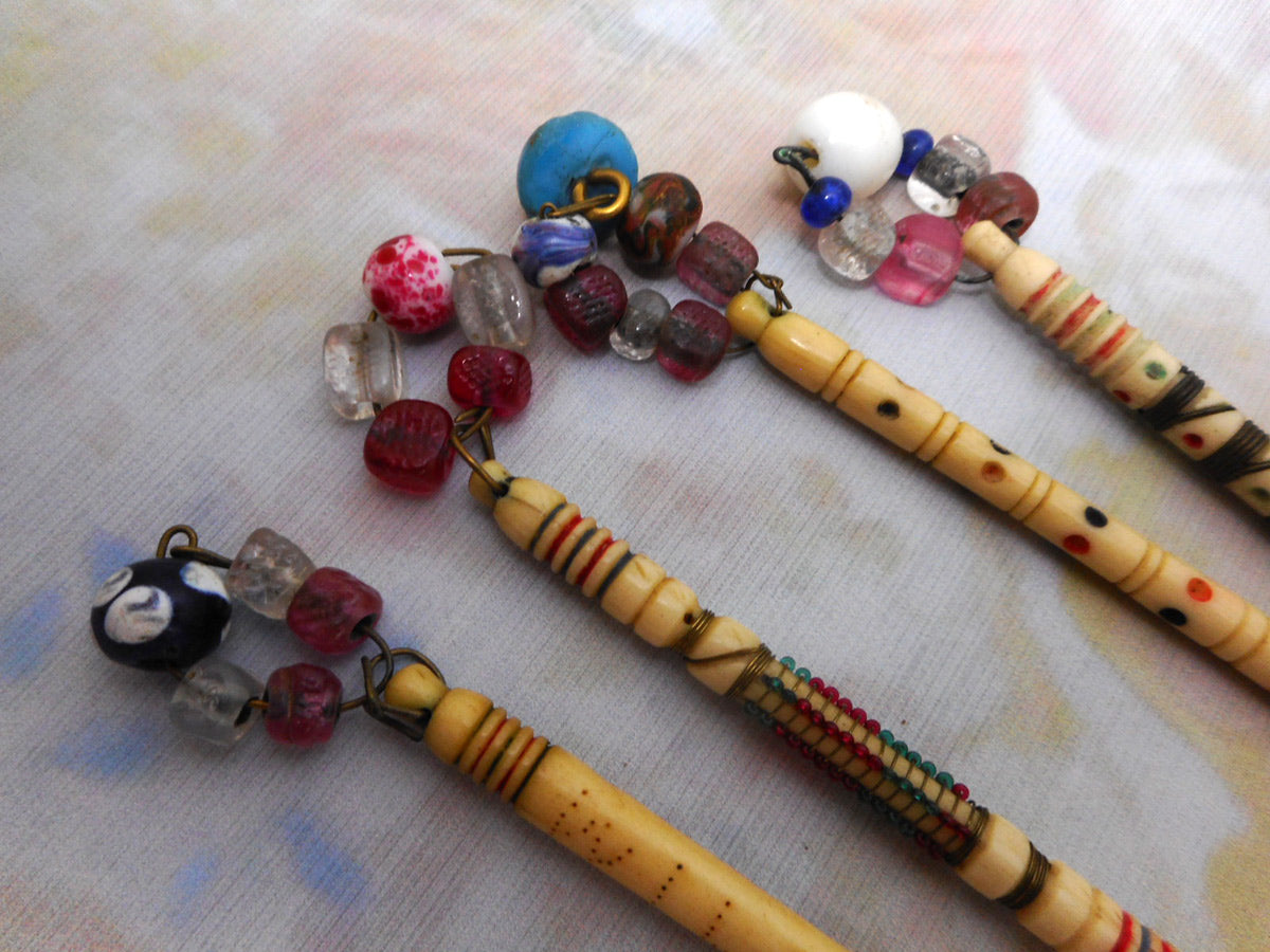 SOLD.....Four decorated 19th century bone lace bobbins. – Curio Cabinet ...