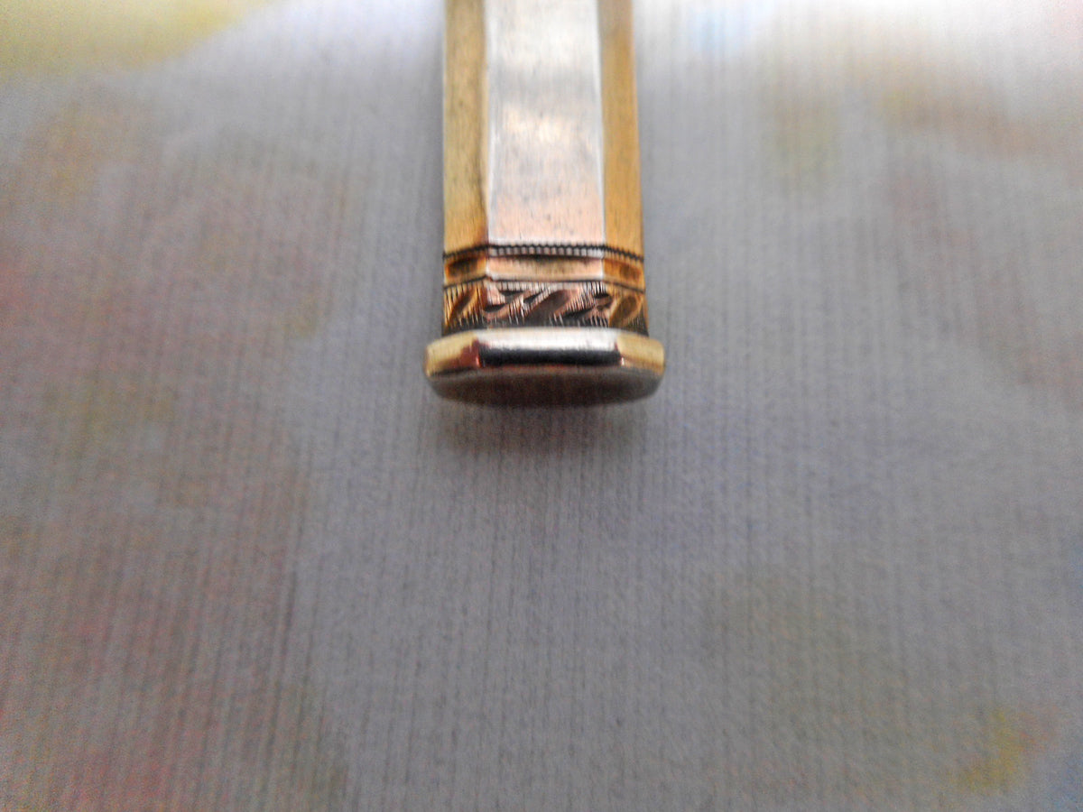 An early French silver gilt bodkin case. 1798-1809. – Curio Cabinet ...