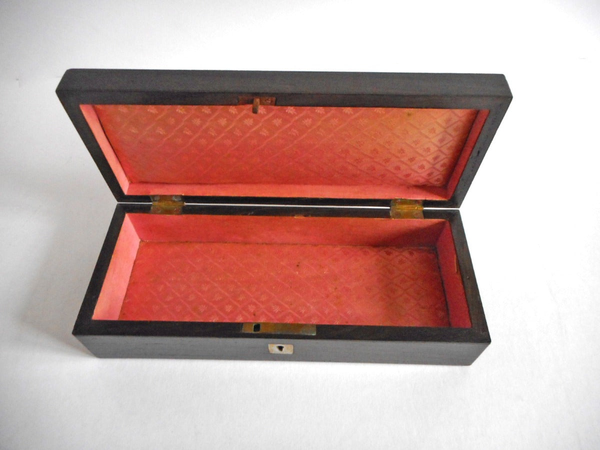 SOLD……A sewing box- a relic of the ship The Royal George. c 1850 ...