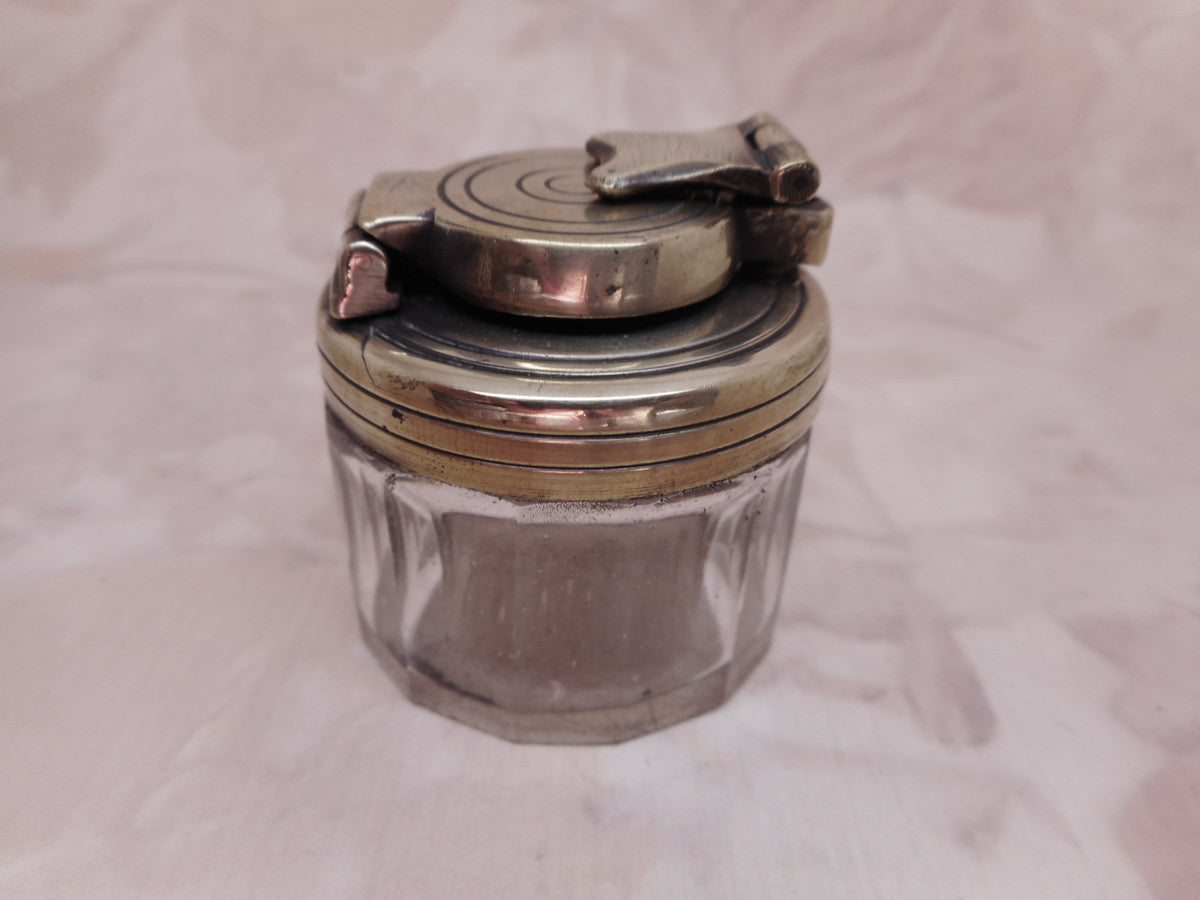 SOLD…….A travelling ink well with locking mechanism. c 1870 – Curio ...