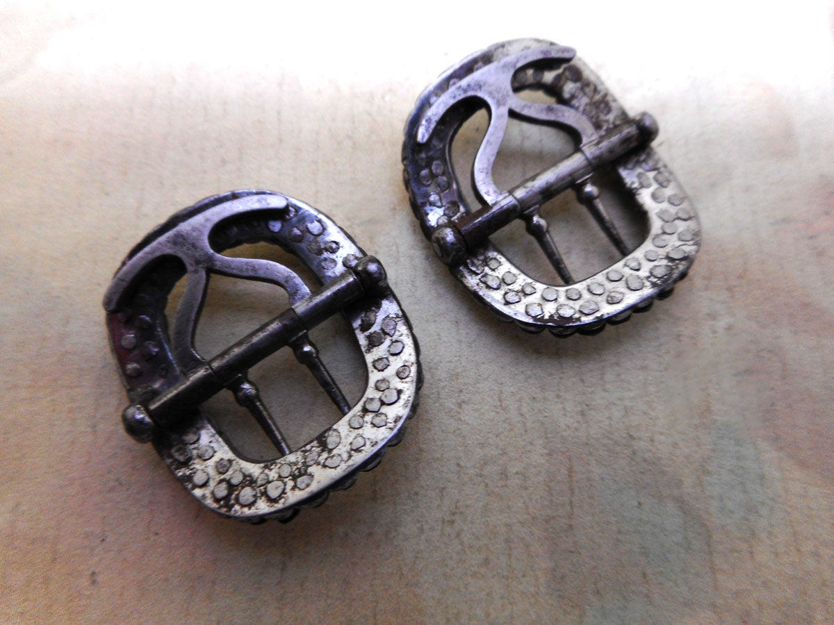SOLD…..A pair of Georgian cut steel breeches buckles. c 1800 – Curio ...