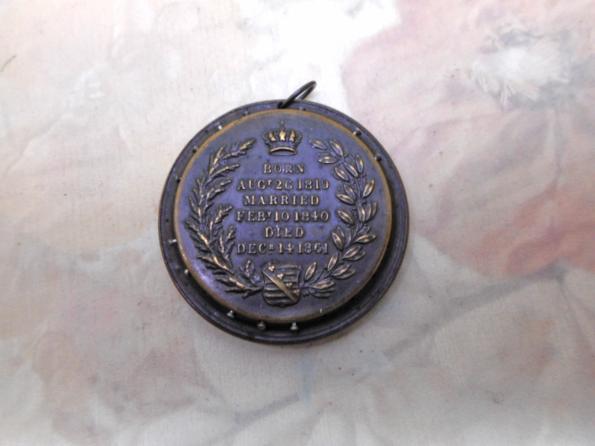 SOLD………..Prince Albert memorial pin cushion. 1861 – Curio Cabinet Antiques